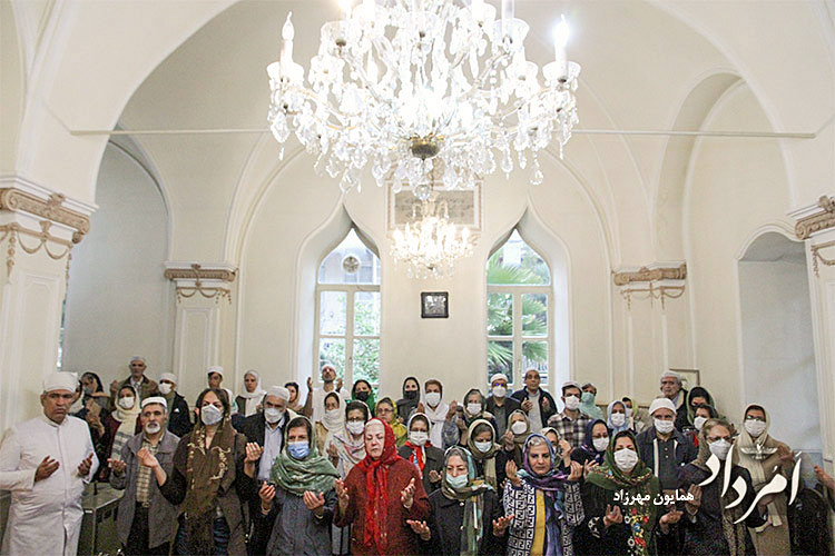 Gahanbar's Vaj Yasht was prayed in Tehran Fire Temple - Amordadnews