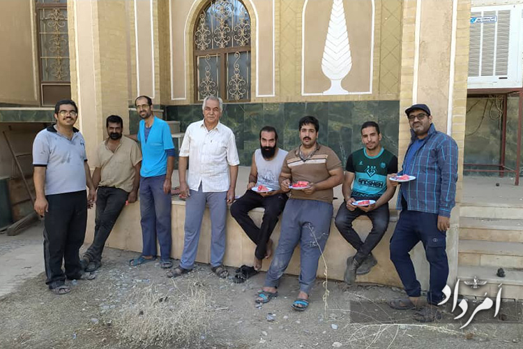Cleanup of the Nosratabad Zoroastrian Cultural and Sports Complex ...
