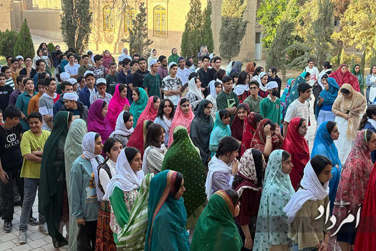 Zoroastrian Students in Yazd Celebrate Abangan Festival - Amordadnews